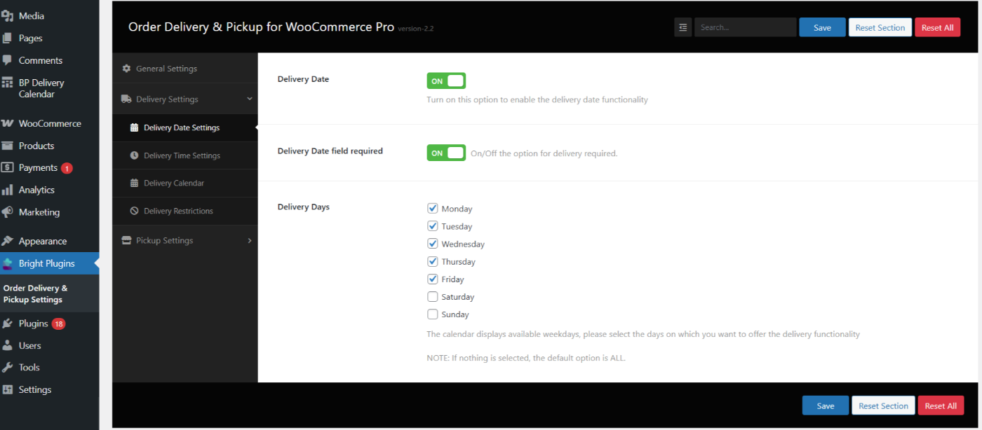 WooCommerce Order Delivery Date & Pickup Pro
